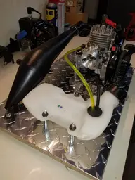 My revised engine testing stand. | Large Scale RC Forums